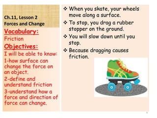 Forces and change g2 | PPTX