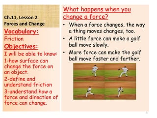 Forces and change g2 | PPTX