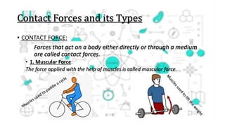 Forces and its types | PPTX
