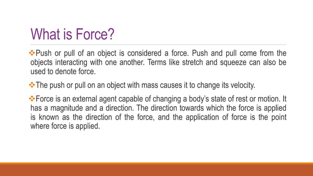 Forces and its types.pptx | Physics | Science