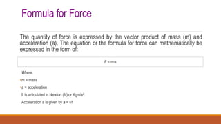 Forces and its types.pptx | Physics | Science