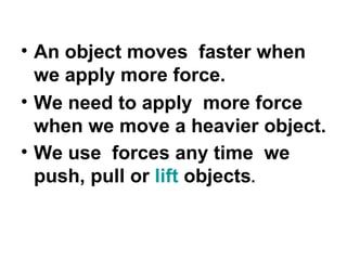 Forces and machines | PPT