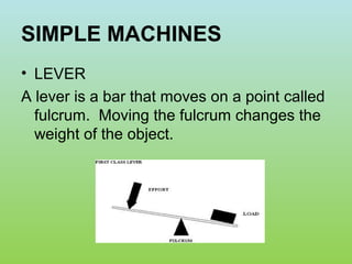 Forces and machines | PPT