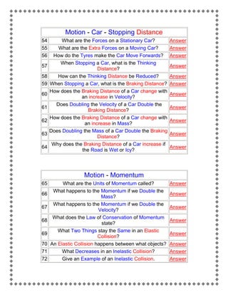 Forces and motion, an active worksheet prepared by Amr Almghawish | DOCX