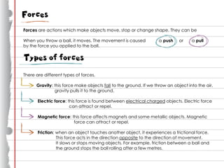 Forces and motion | PPT