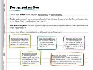 Forces and motion | PPT