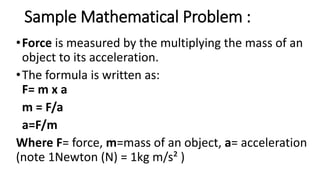 FORCES AND MOTION.2.pptx