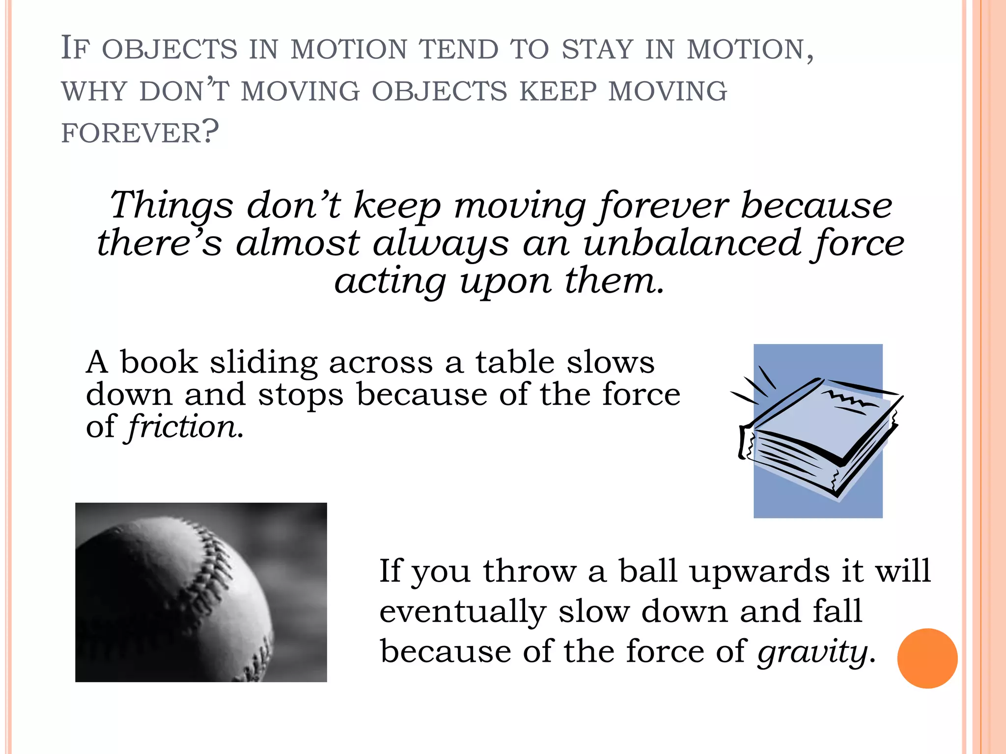 Forces and motion 7 th grade | PPTX
