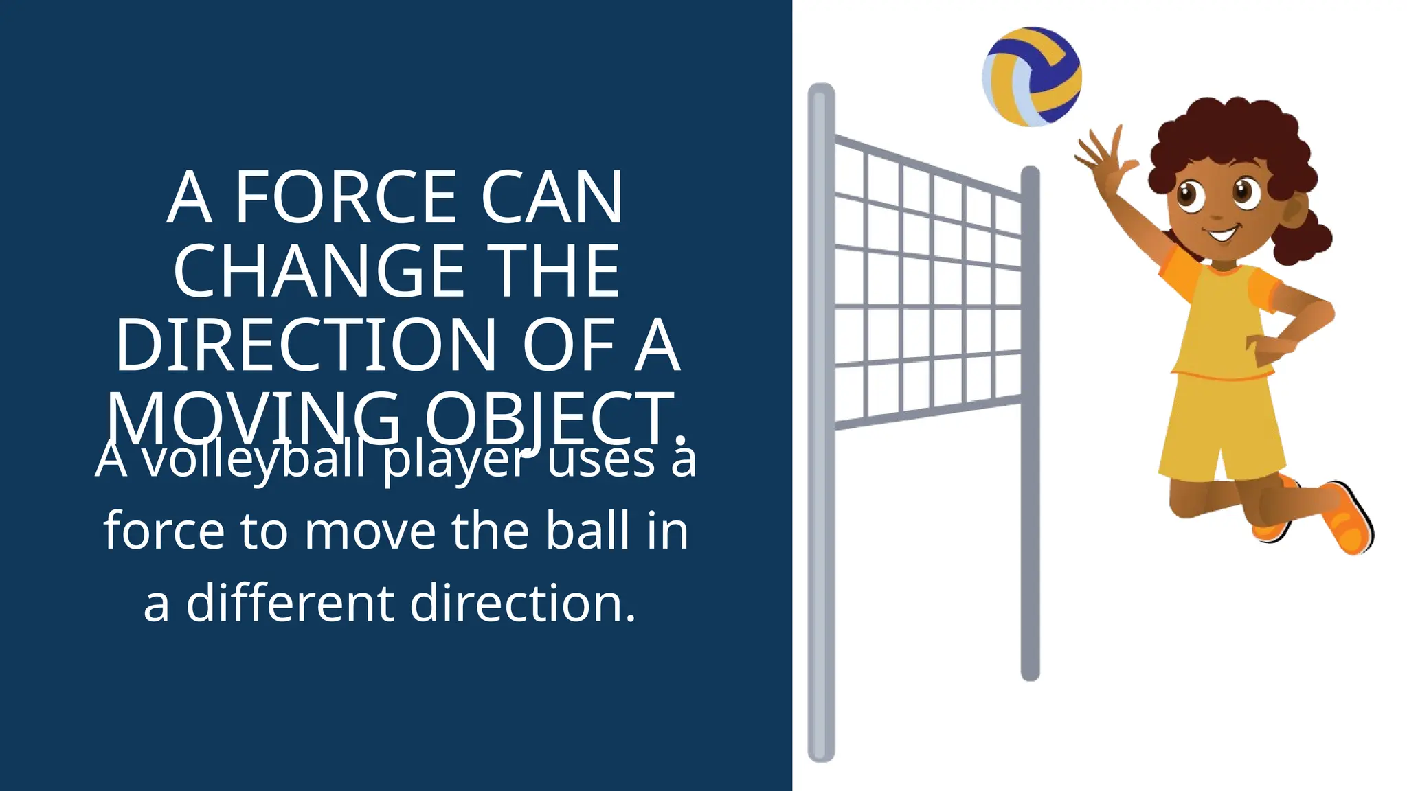 Forces and Motion Science Educational Presentation in Yellow, Blue and ...