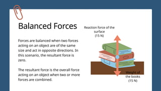 Forces and Motion Science Educational Presentation in Yellow, Blue and ...