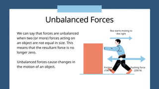 Forces and Motion Science Educational Presentation in Yellow, Blue and ...