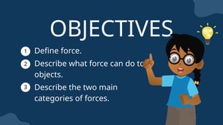 Forces and Motion Science Educational Presentation in Yellow, Blue and ...