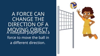 Forces and Motion Science Educational Presentation in Yellow, Blue and ...