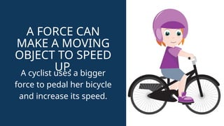 Forces and Motion Science Educational Presentation in Yellow, Blue and ...