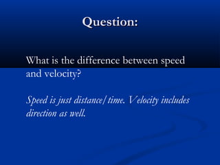 Forces and motion vocabulary review | PPT