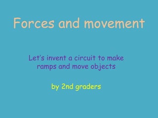 Forces and movement | PPTX