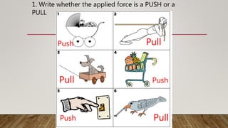 Forces and Movement - Worksheet.pptx