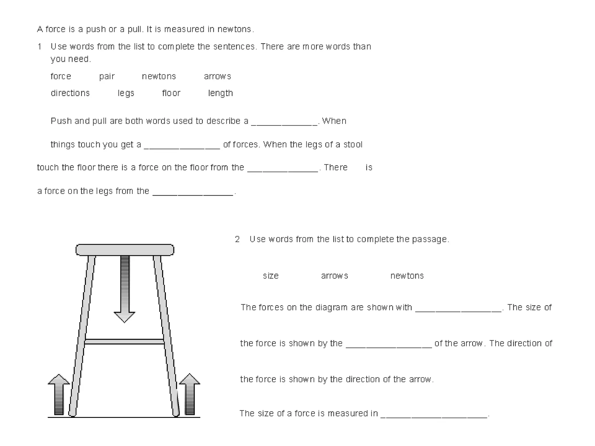 Forces and their effects | PPTX | Physics | Science