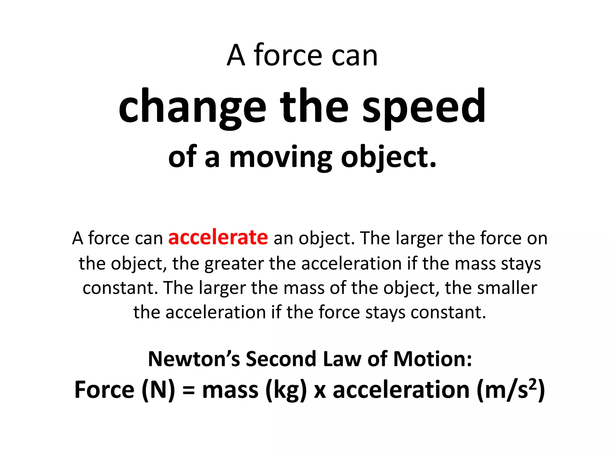Forces and their effects pps | PPSX