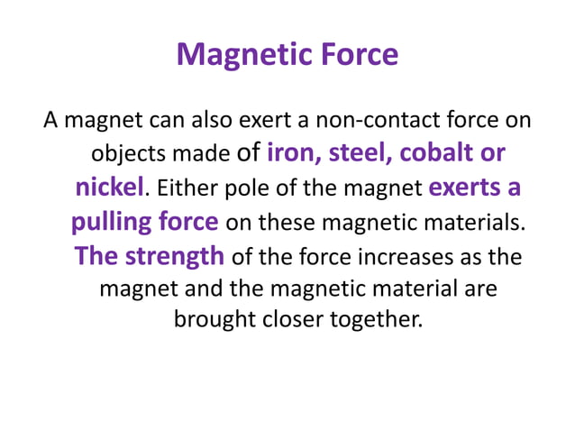 Forces and their effects pps | PPSX | Physics | Science