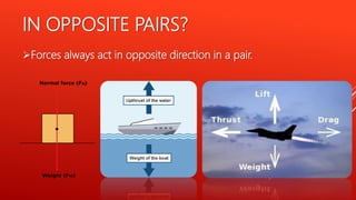 Forces and their effects | PPTX