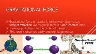 Forces and their effects | PPTX