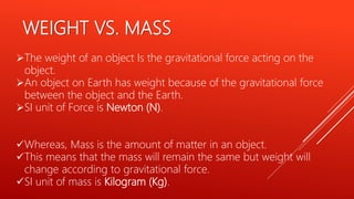 Forces and their effects | PPTX