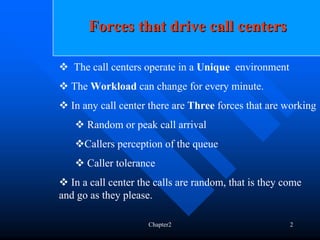 Forces Driving Call Centers | PDF