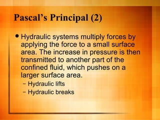 Forces in fluids | PPT