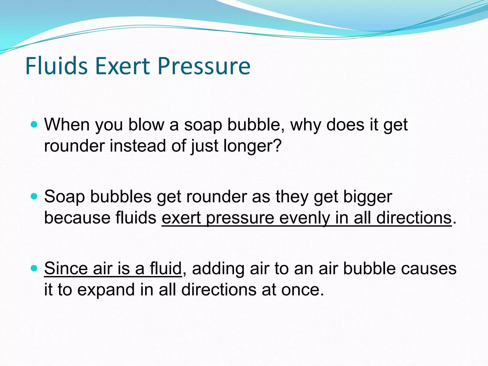 Forces in Fluids | PPTX