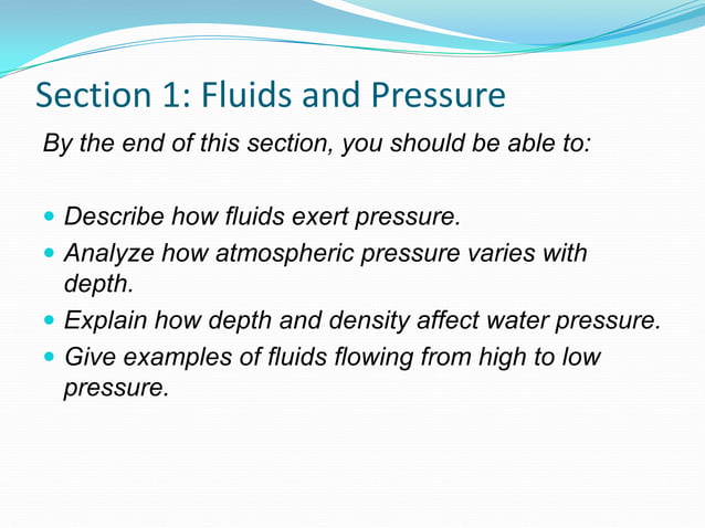 Forces in Fluids | PPTX | Chemistry | Science