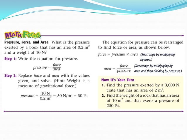 Forces in Fluids | PPTX | Chemistry | Science