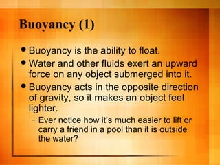 Forces in fluids | PPT