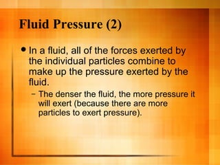 Forces in fluids | PPT