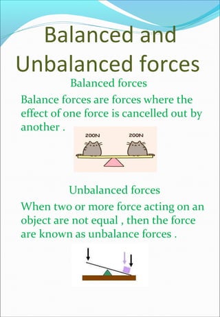 project on Force for class 9 | PPT