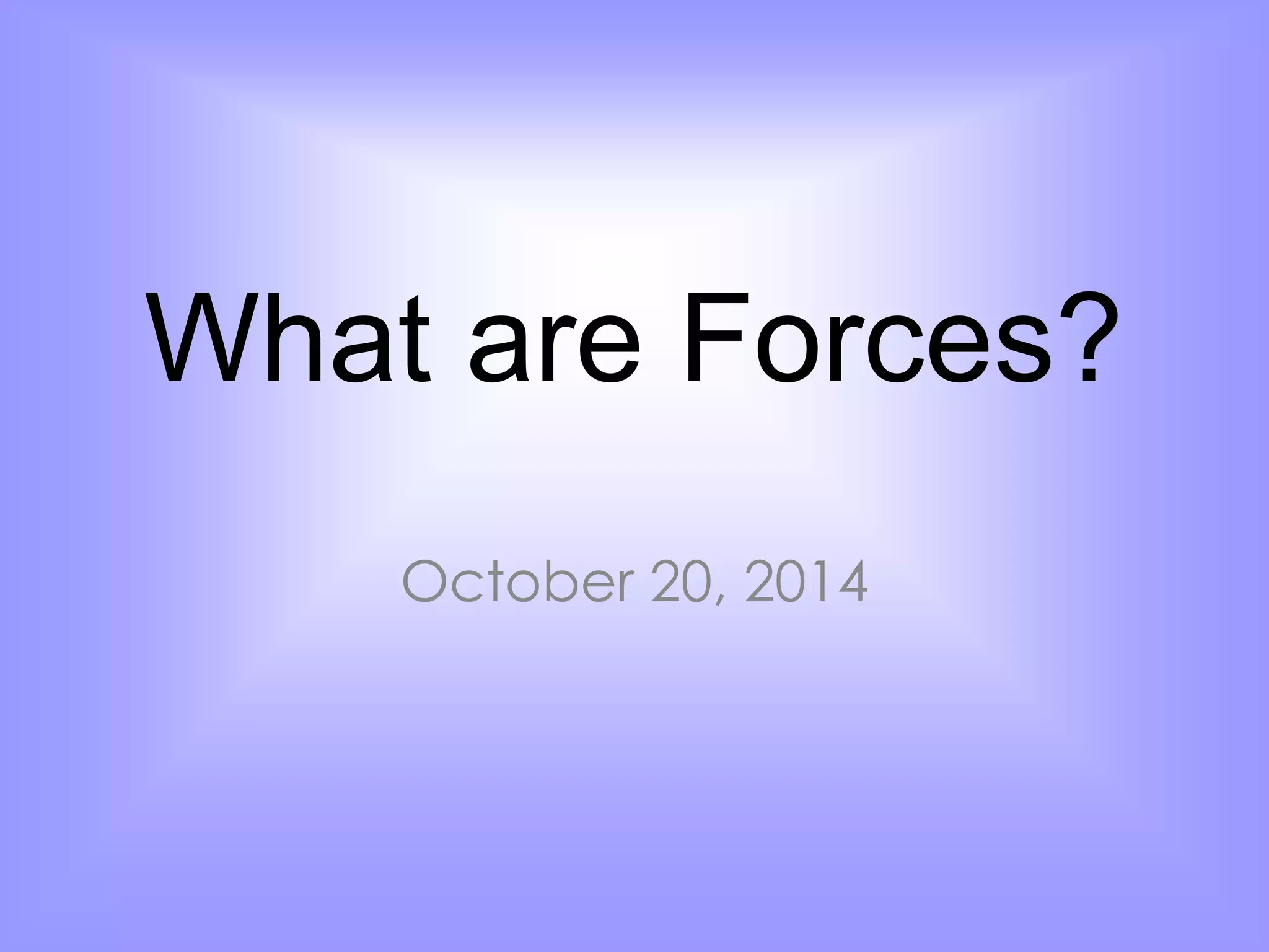 Forces Pptx