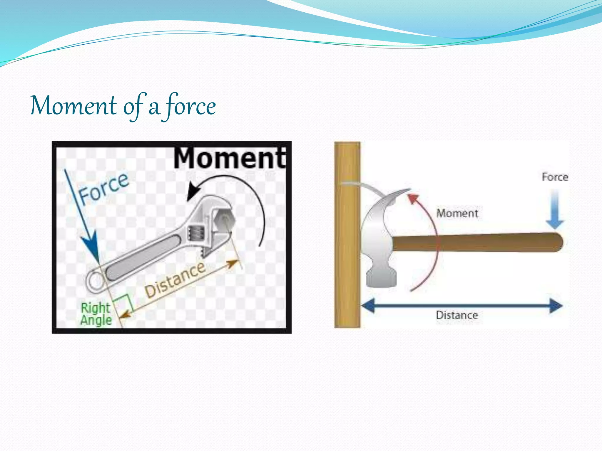 Force,moment of a force and couple | PPTX