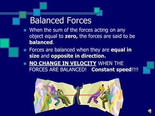 Forces notes power point | PPTX | Physics | Science