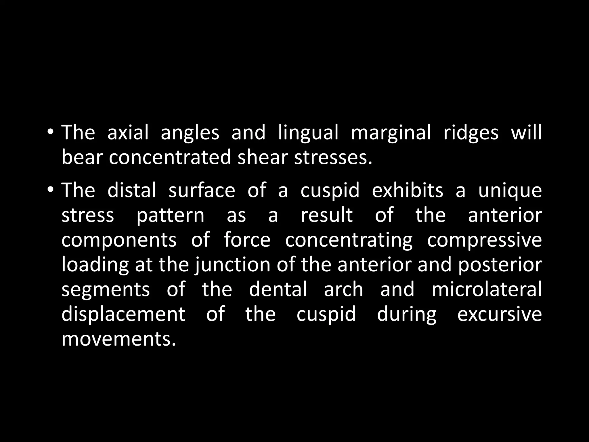 Forces acting on restoration | PPTX