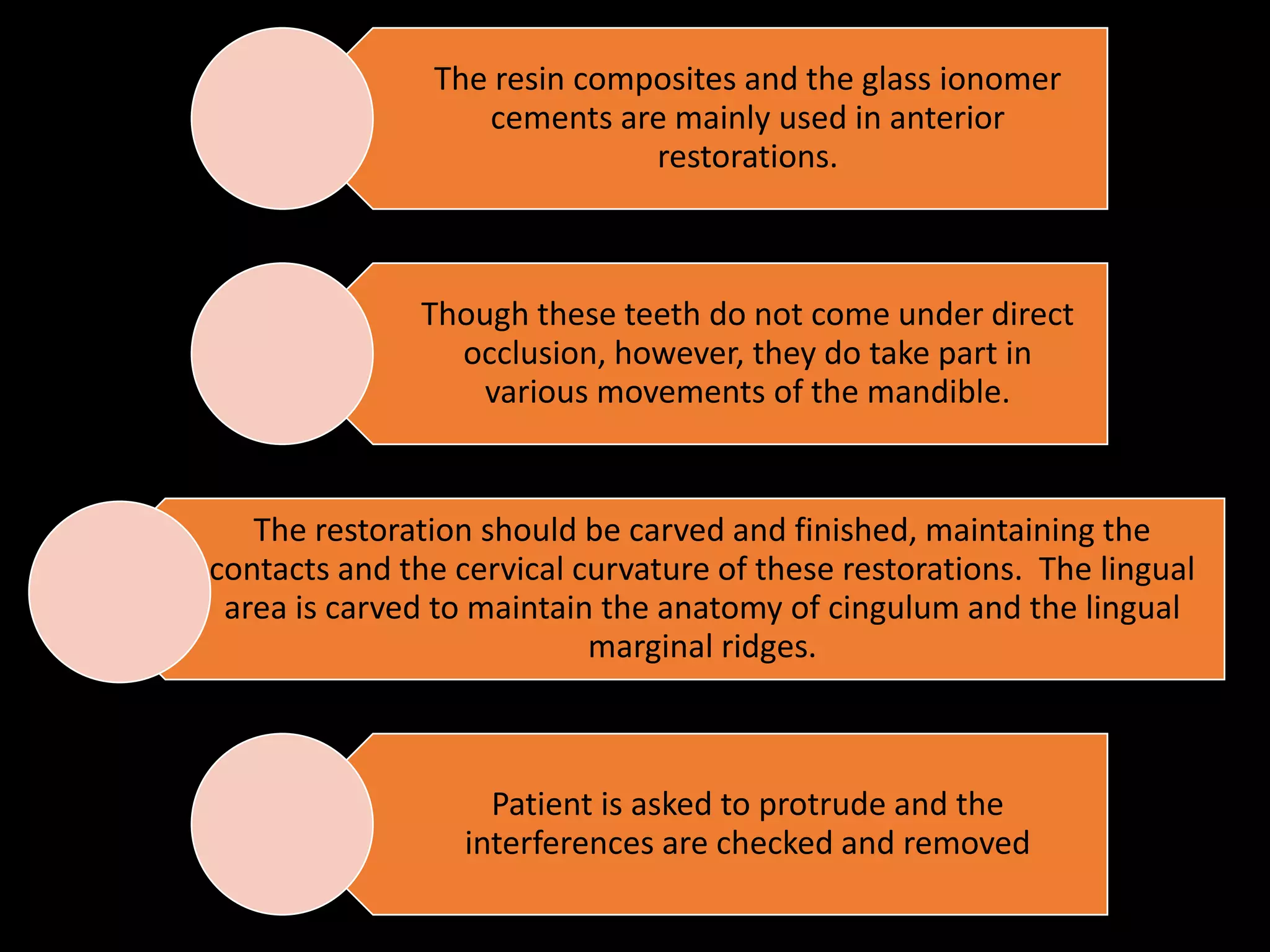Forces acting on restoration | PPTX