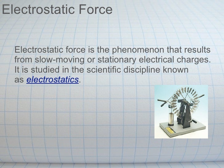 Examples Of Electrostatic Force – XAXO