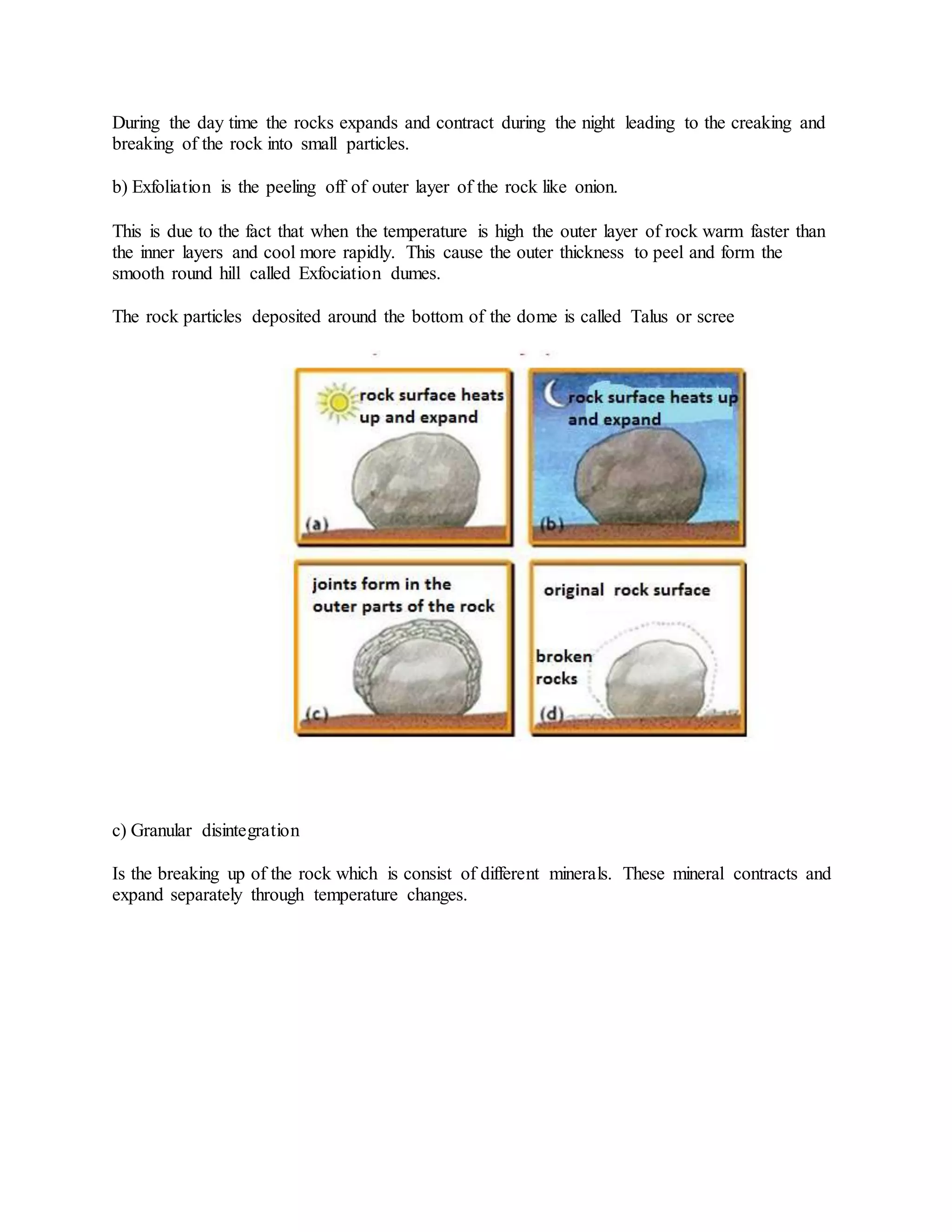 Forces that affect the structure of the earth | DOCX