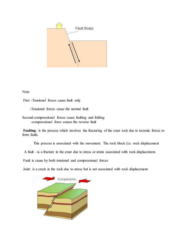 Forces that affect the structure of the earth | DOCX