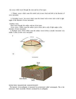 Forces that affect the structure of the earth | DOCX