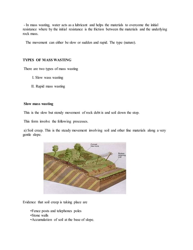 Forces that affect the structure of the earth | DOCX