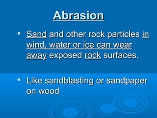 Forces that shape our earth | PPT