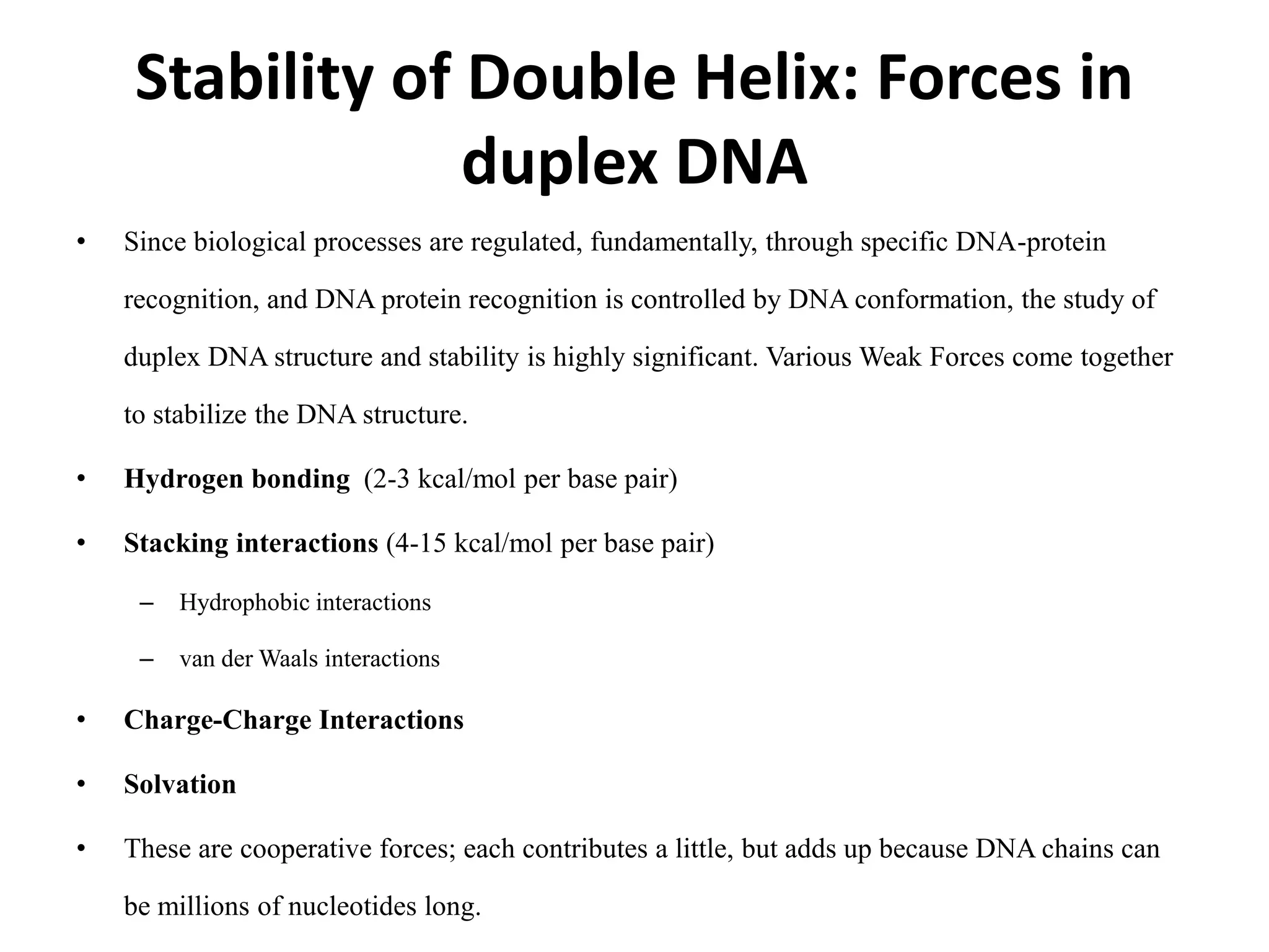 Forces That Stabilize the DNA structure.pptx