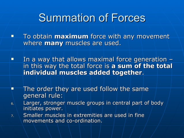 Force summation powerpoint | PPT