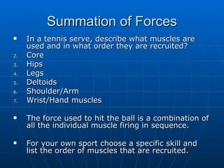 Force summation powerpoint | PPT