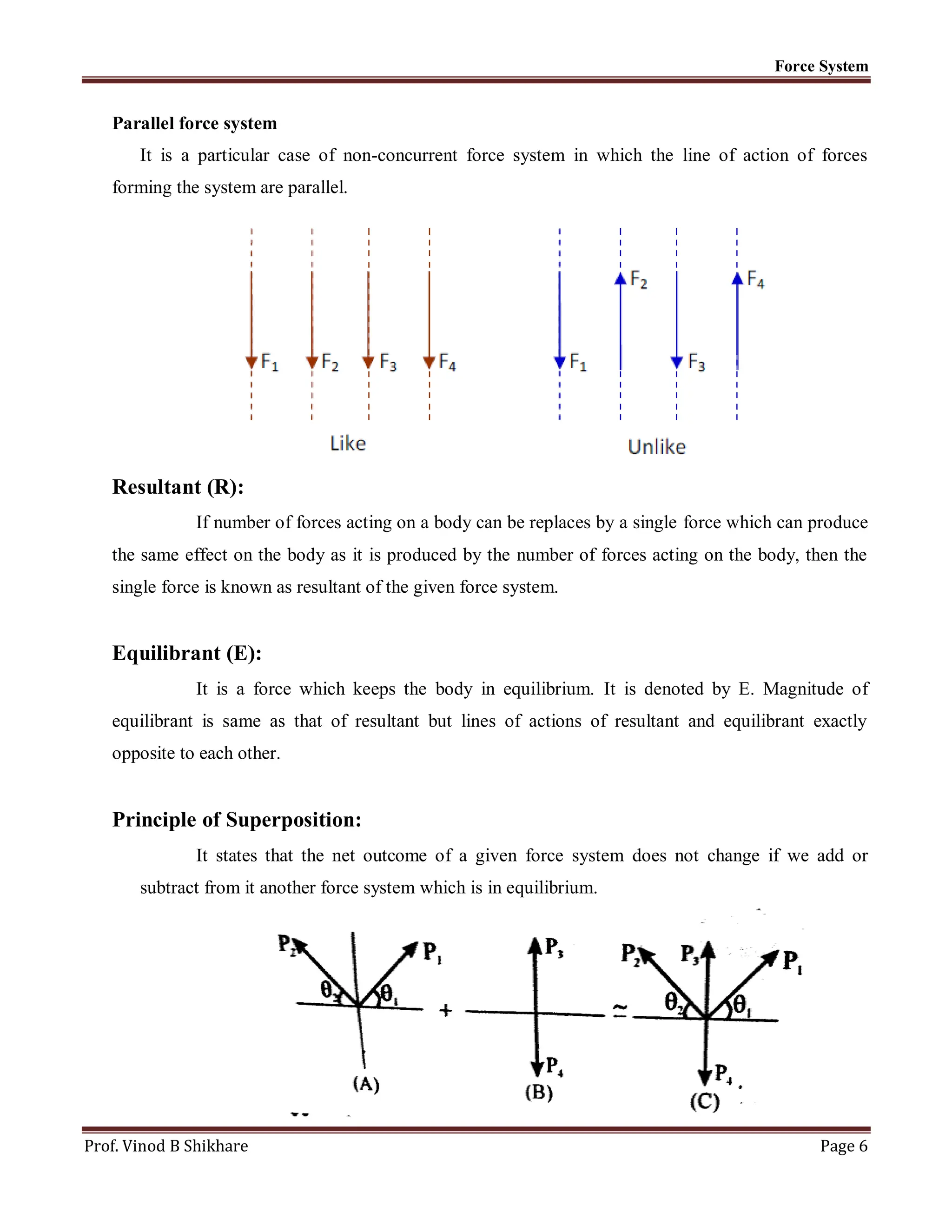 Force System-Engineering Mechanics | PDF
